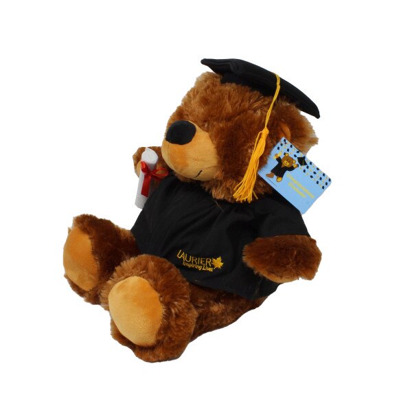 12 INCH LAURIER GRAD BEAR | Laurier Bookstore