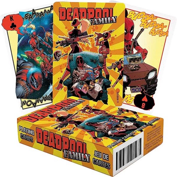 DEADPOOL FAMILY PLAYING CARDS | Laurier Bookstore