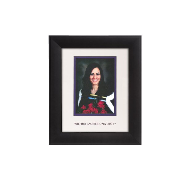 INFUSED BLACK 5X7 PORTRAIT FRAME | Laurier Bookstore